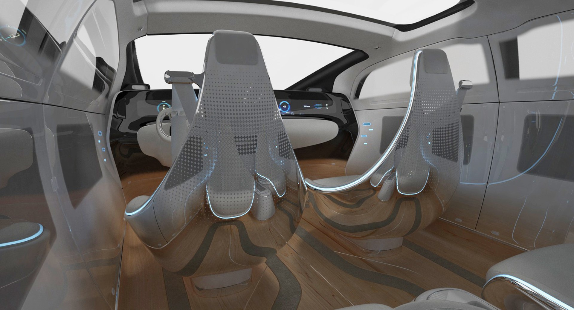 3D Autonomous Concept Car Mercedes Benz - TurboSquid 1328416