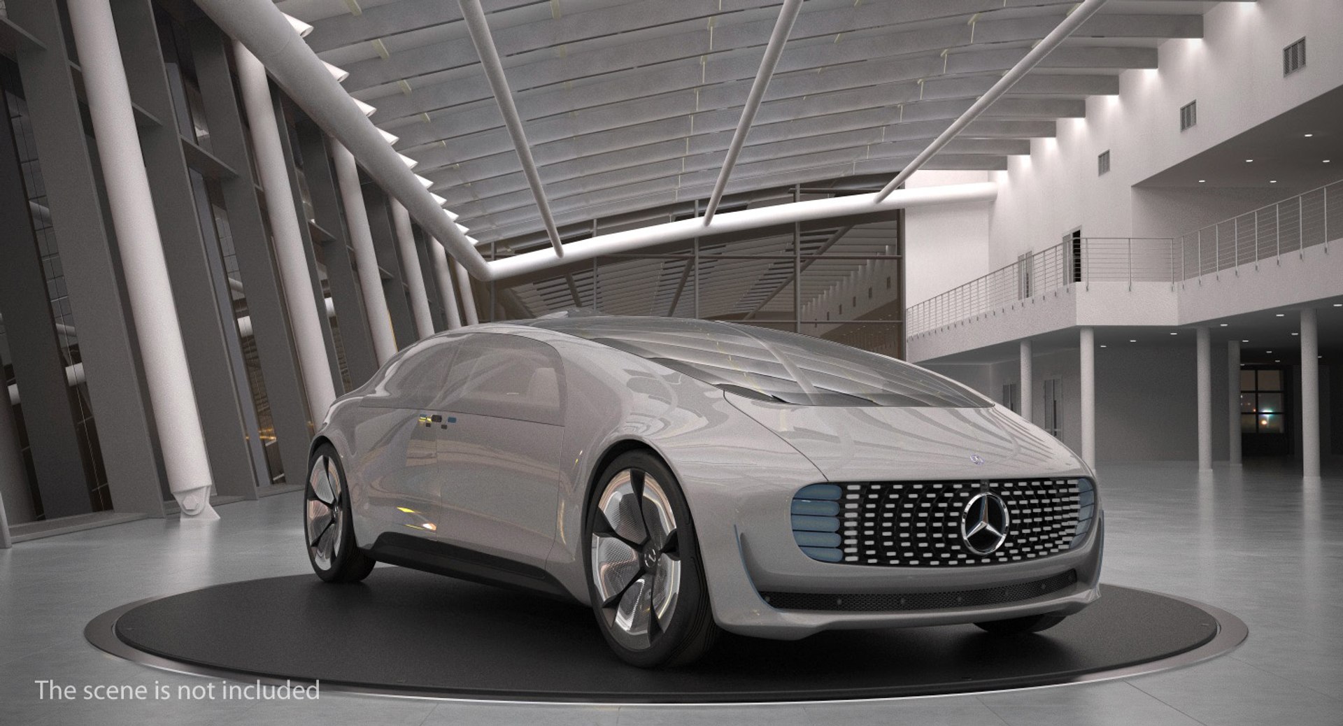 3D Autonomous Concept Car Mercedes Benz - TurboSquid 1328416