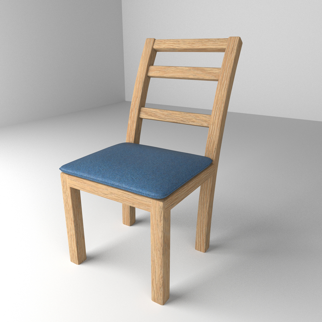 3D Model Kitchen Chair - TurboSquid 1773279