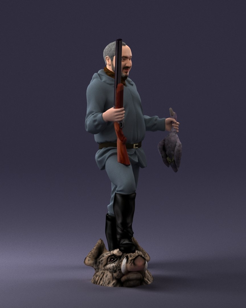 Hunter Hunt 3D Model - TurboSquid 1532112