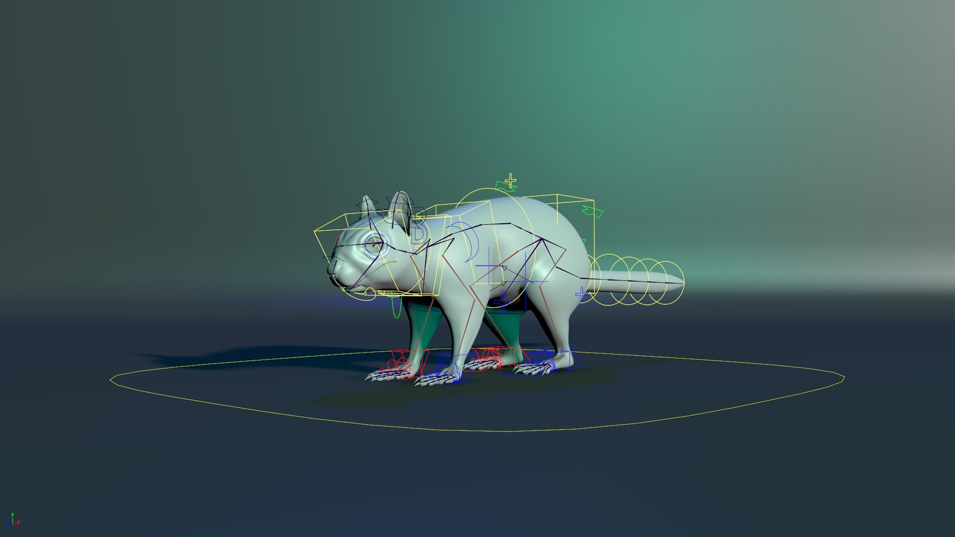 Squirrel RIGGED FUR - Houdini 3D model - TurboSquid 2141761