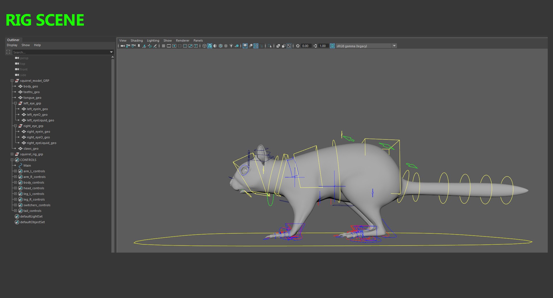 Squirrel RIGGED FUR - Houdini 3D model - TurboSquid 2141761