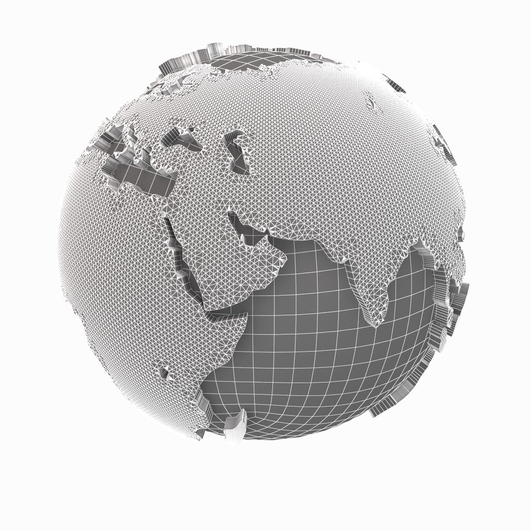 Cartoon Planet 3d Obj