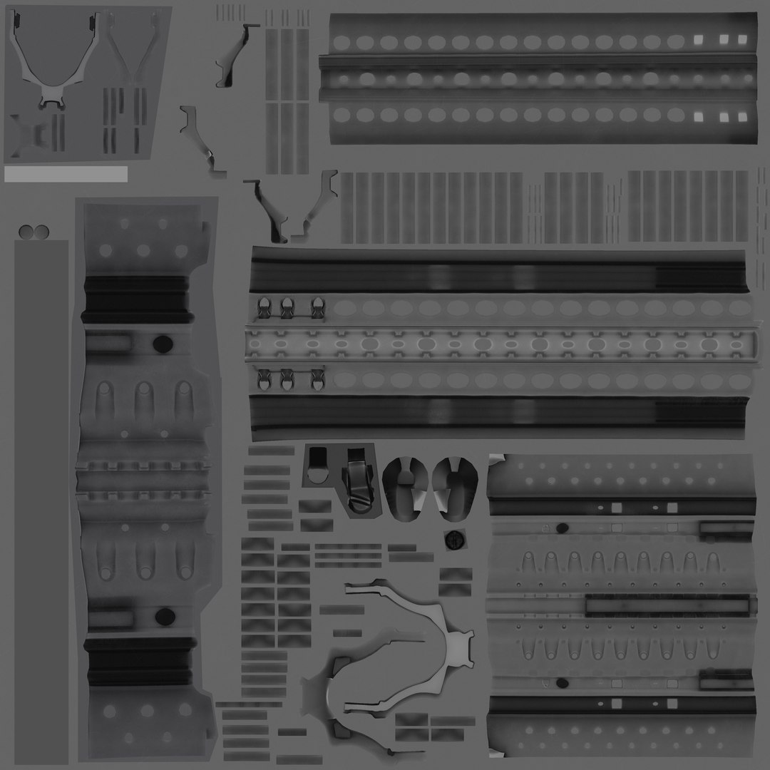 3d Barrett Rec7 Rifle