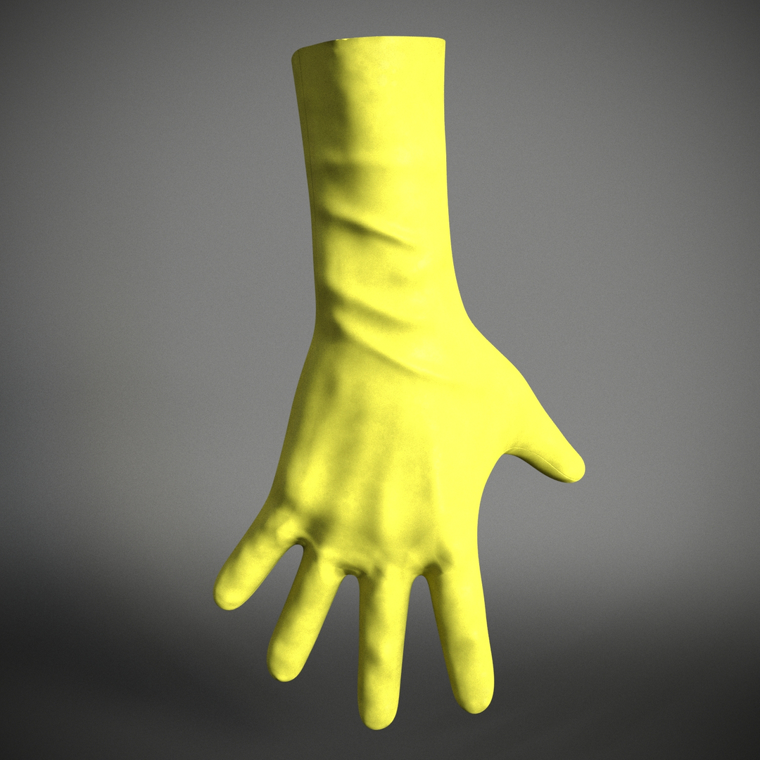 3D Gloves Gaming Hand Model - TurboSquid 1191452