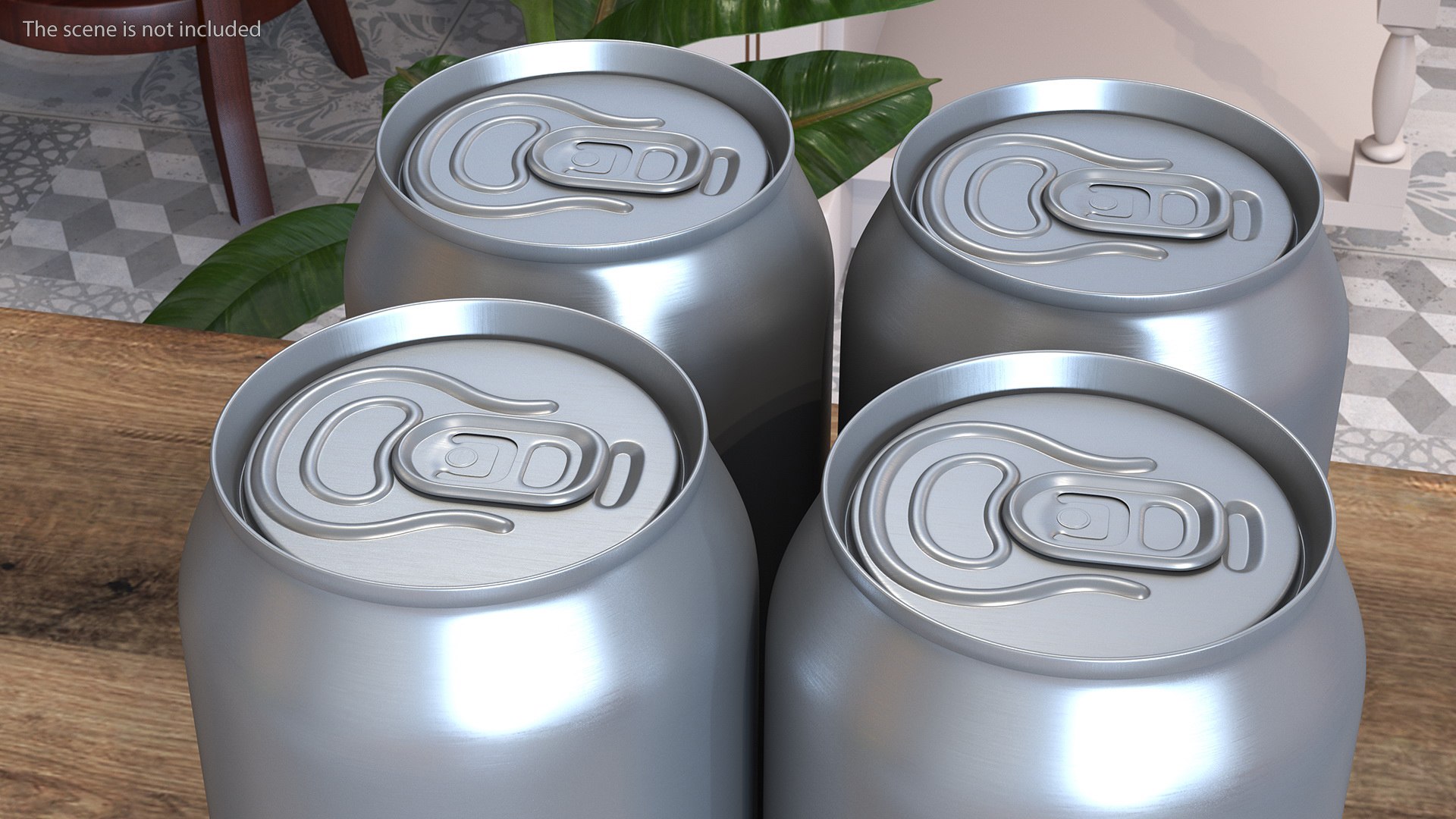Beer 4 Can Holder Plastic Clips Model - TurboSquid 2139226