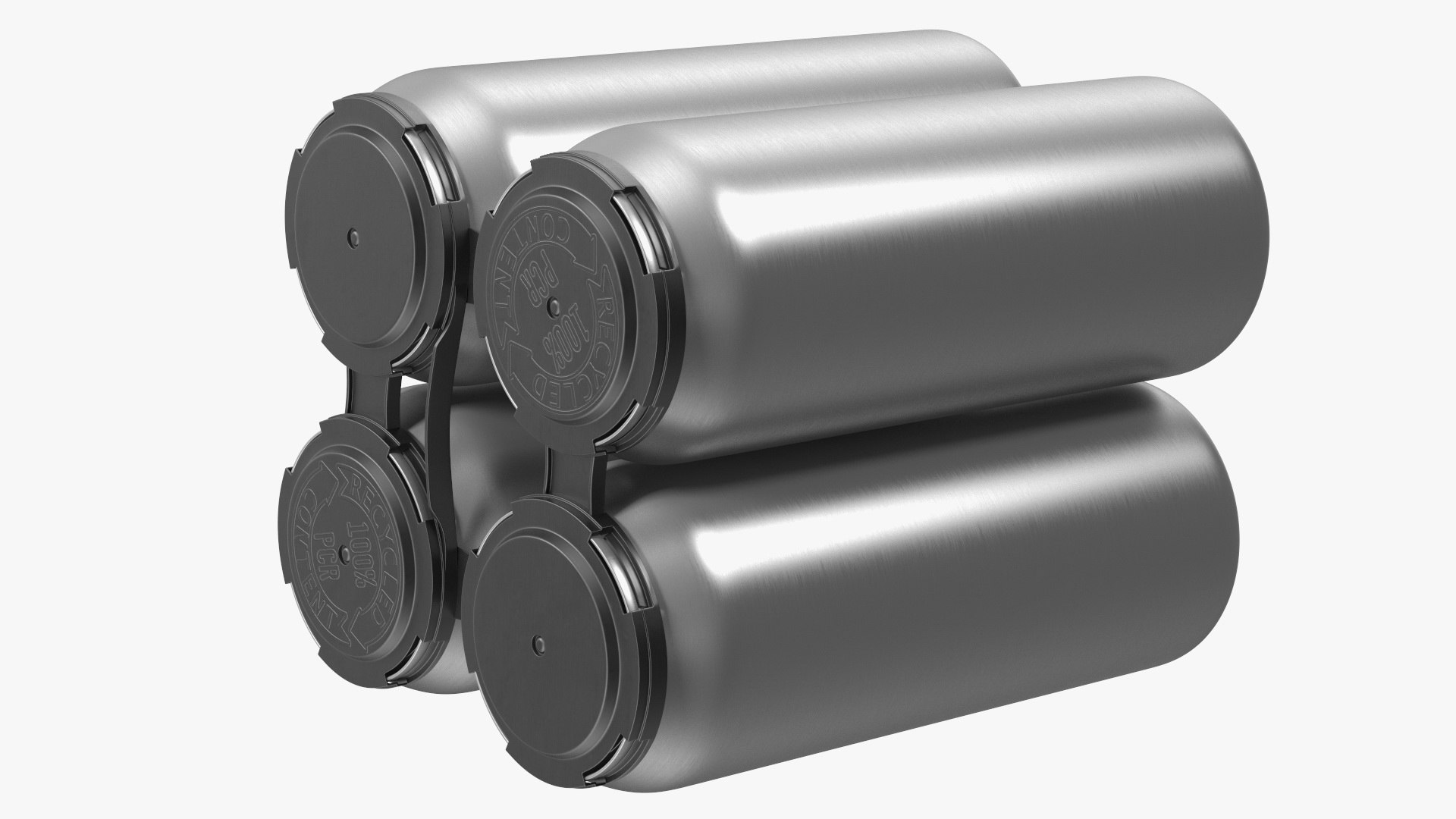 Beer 4 Can Holder Plastic Clips Model - TurboSquid 2139226