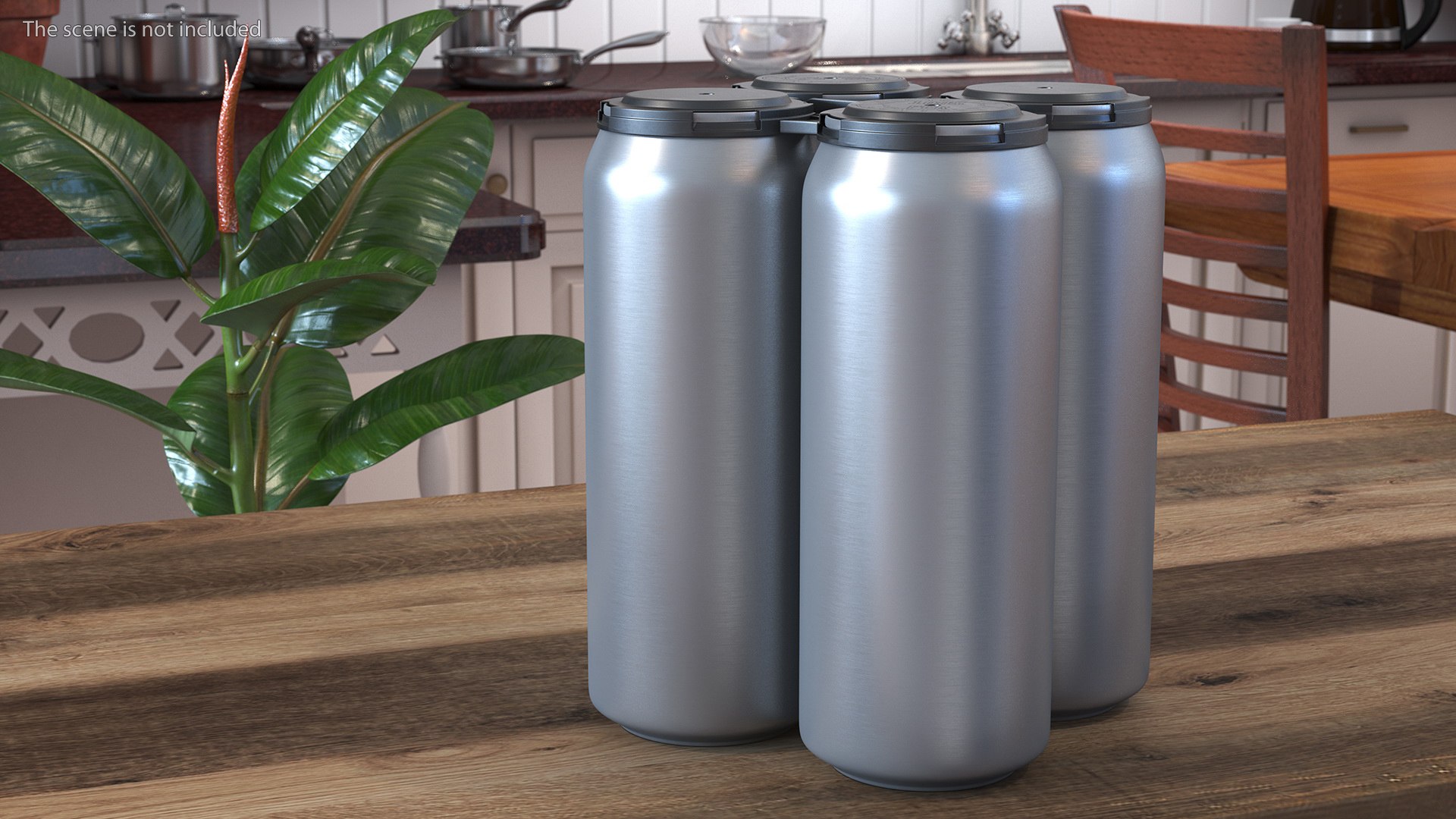 Beer 4 Can Holder Plastic Clips Model - TurboSquid 2139226