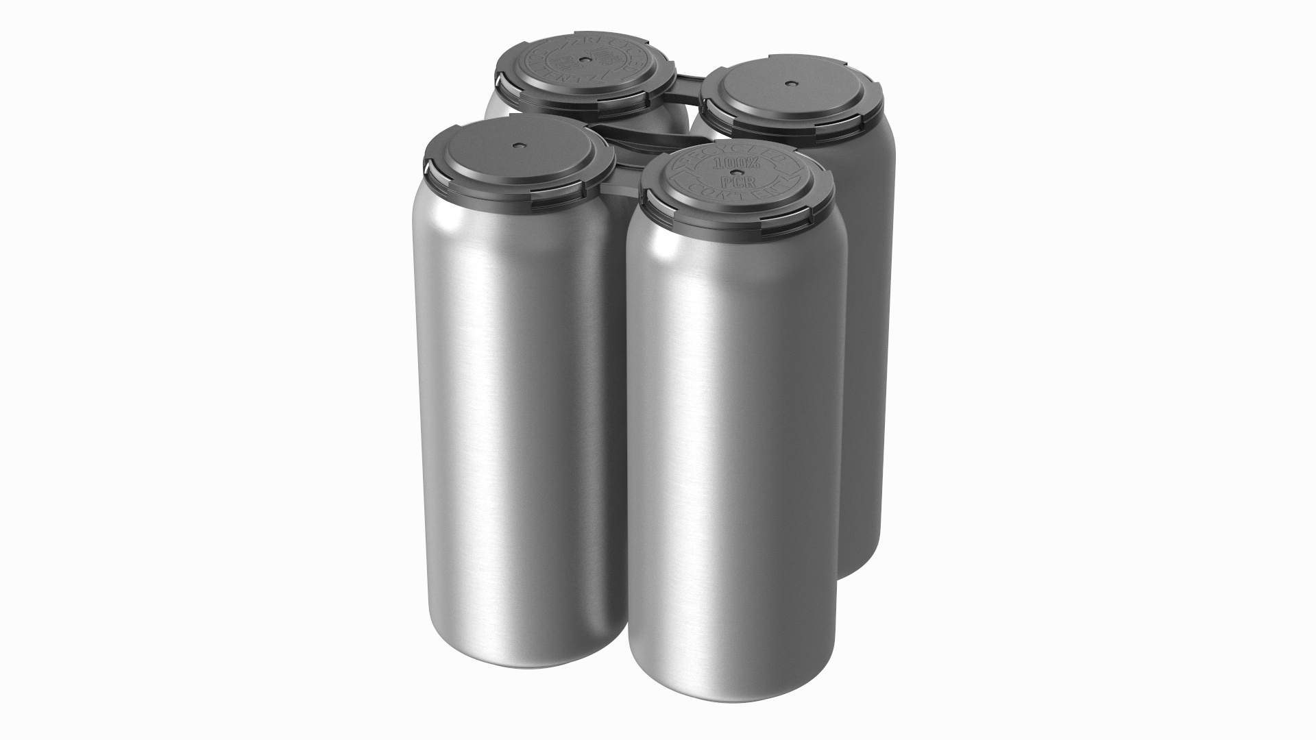 Beer 4 Can Holder Plastic Clips Model - TurboSquid 2139226