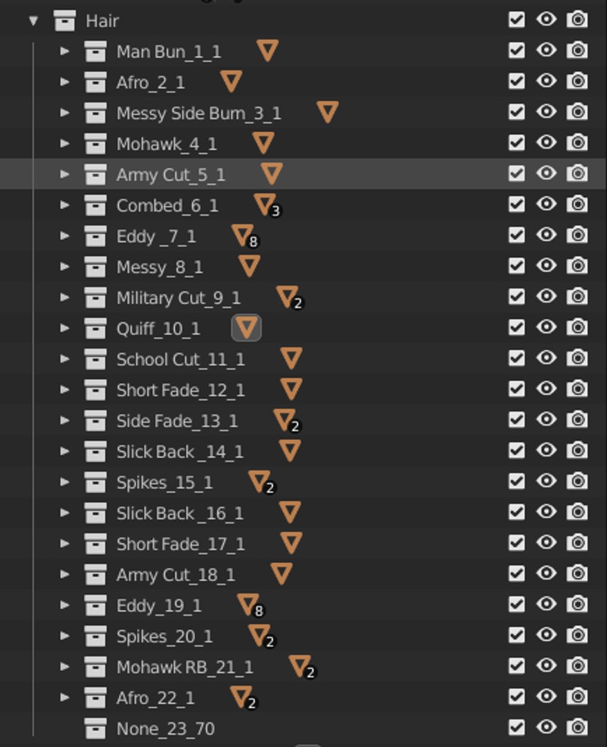 Complete 10k NFT Collection 3D Model - TurboSquid 2017152