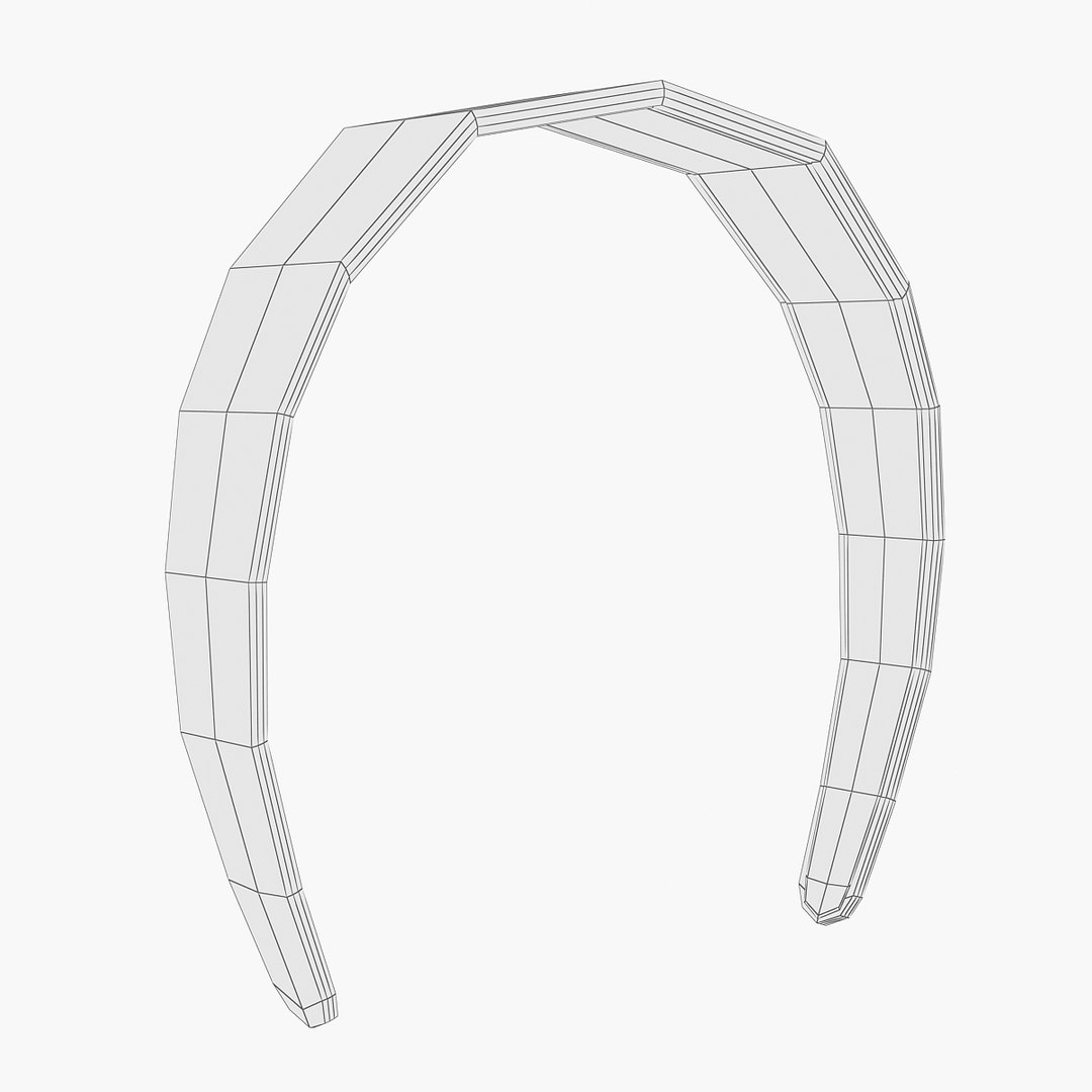 Headband Band Model - TurboSquid 1513341