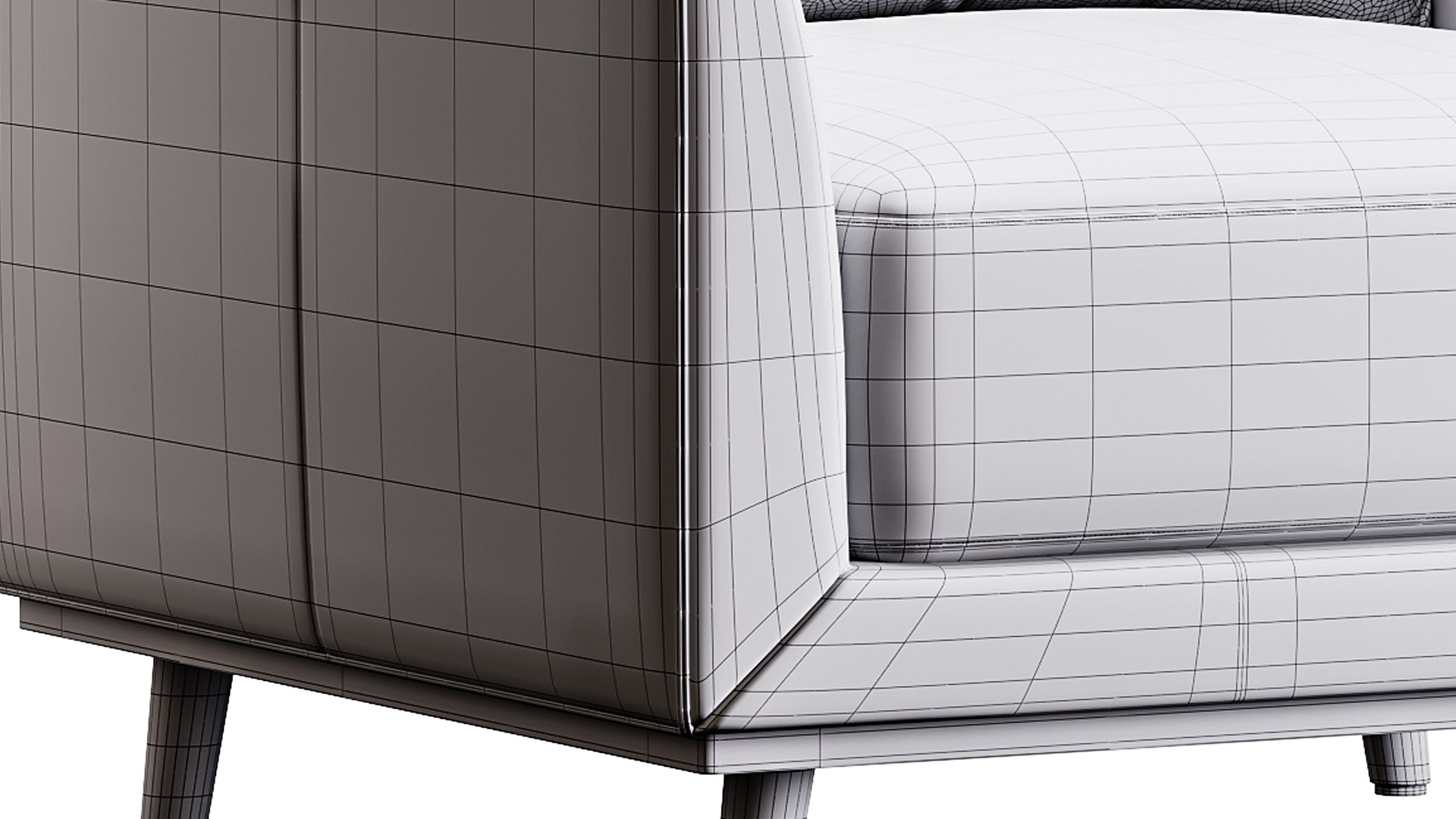 Colton Armchair 3D Model - TurboSquid 2383310