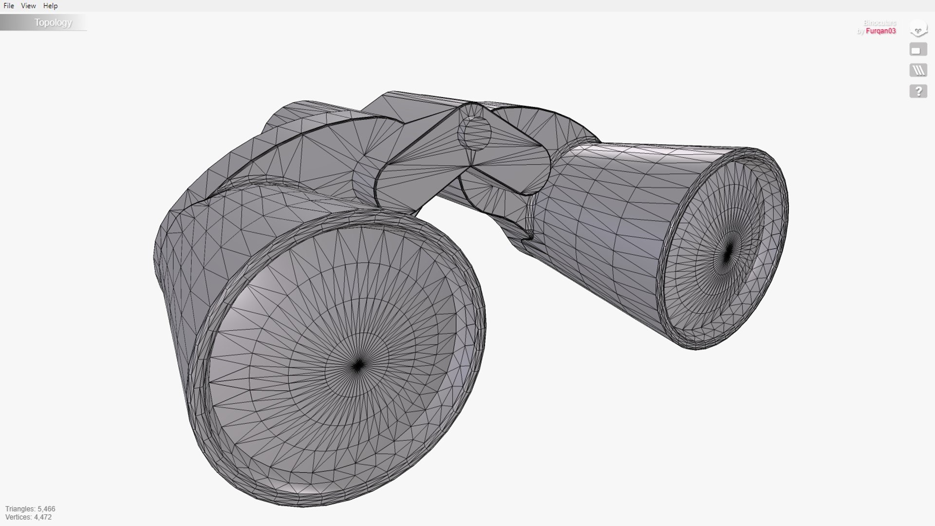 Binoculars 3D - TurboSquid 2100413