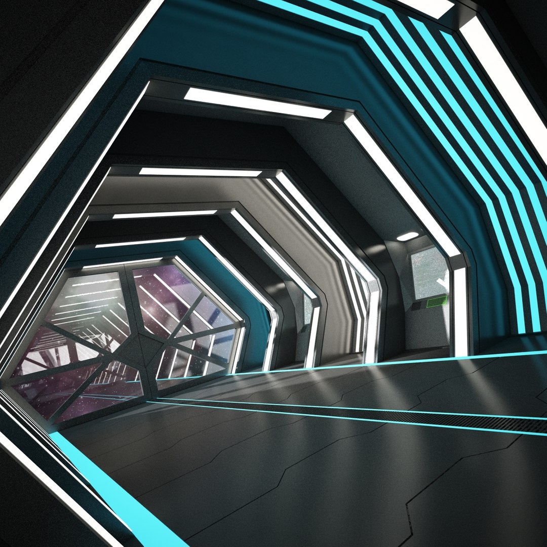Spaceship Interior 3D Model - TurboSquid 1708804