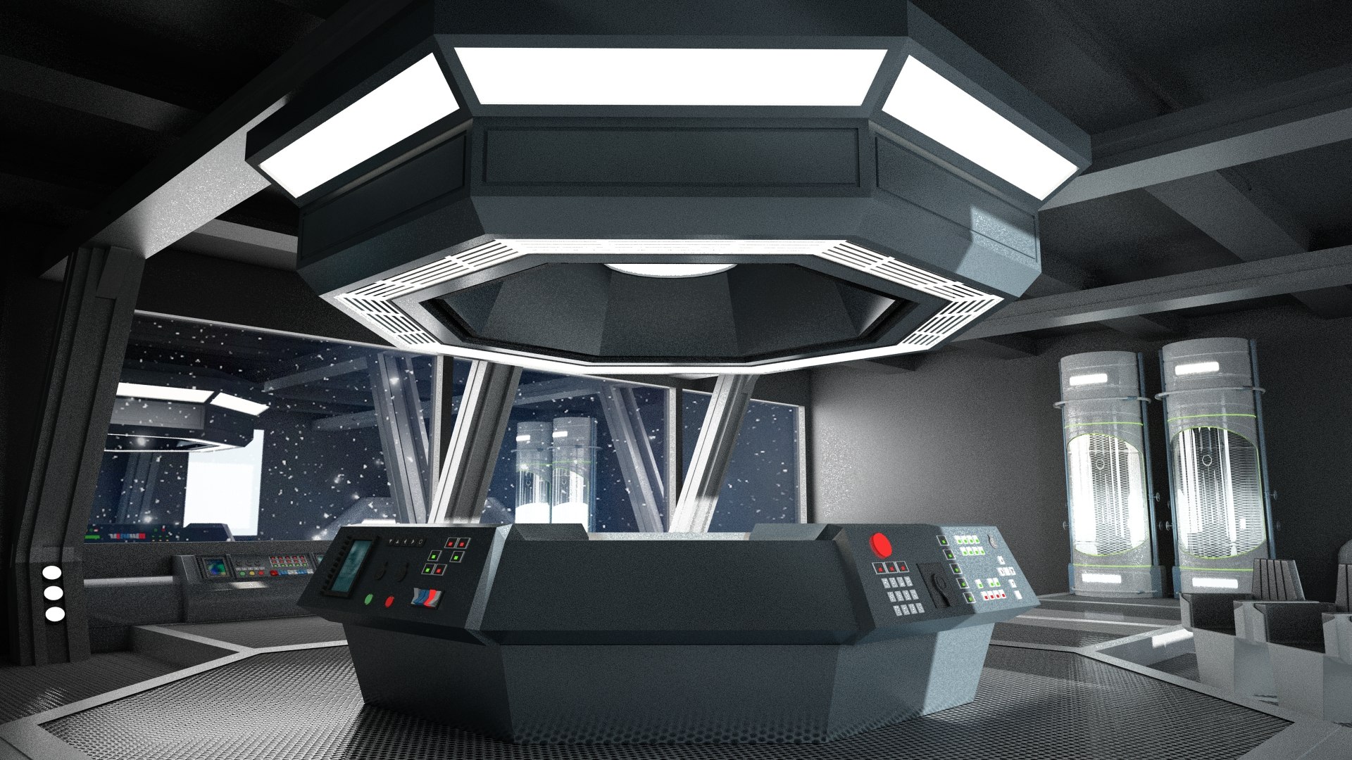 Spaceship Interior 3D Model - TurboSquid 1708804