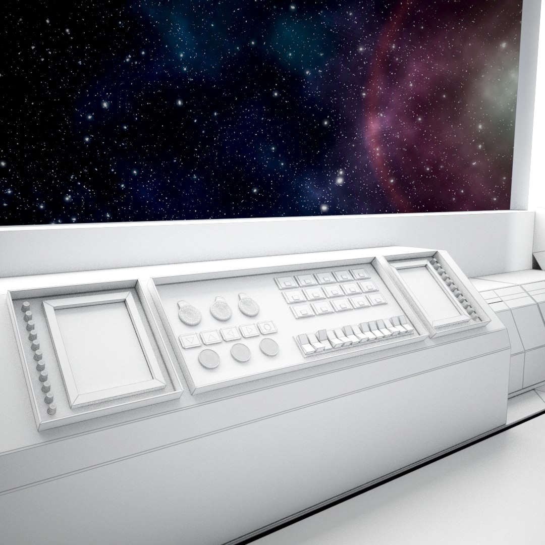 Spaceship Interior 3D Model - TurboSquid 1708804