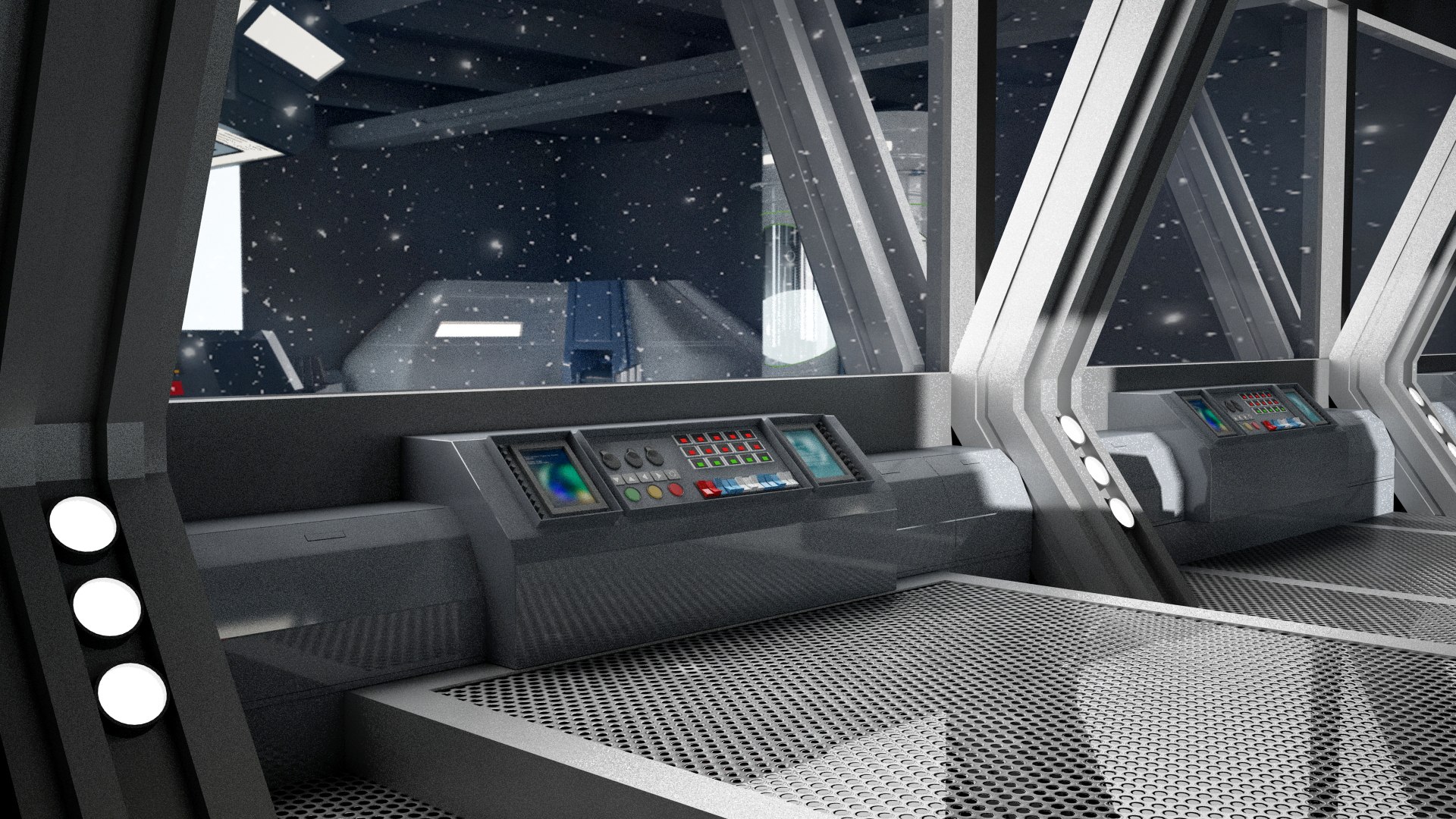 Spaceship Interior 3D Model - TurboSquid 1708804