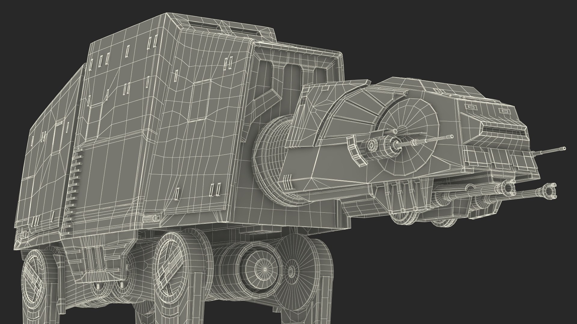 3D AT-AT Star Wars - TurboSquid 2111029