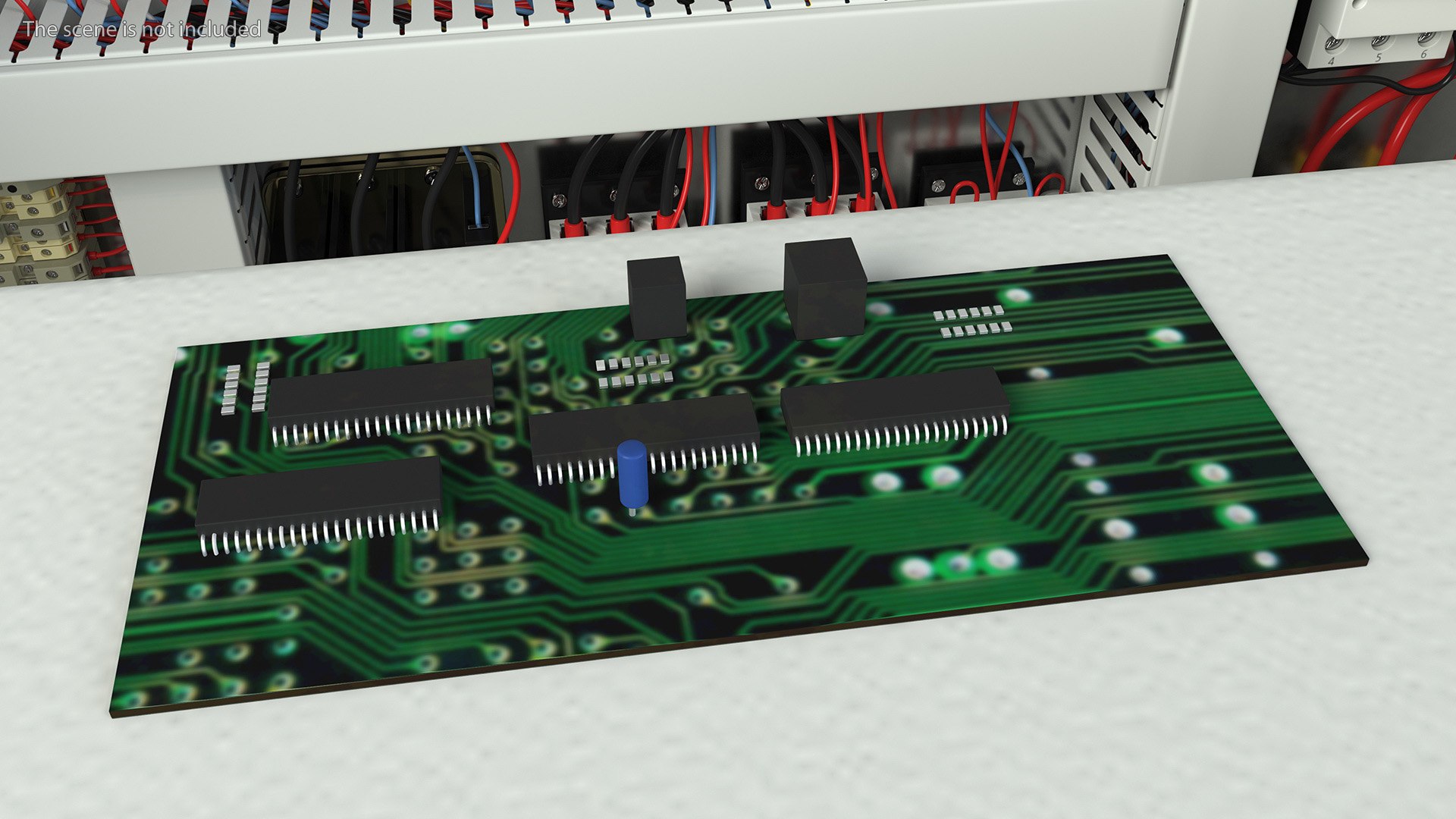 3D Retro Circuit Board Plate - TurboSquid 2065875