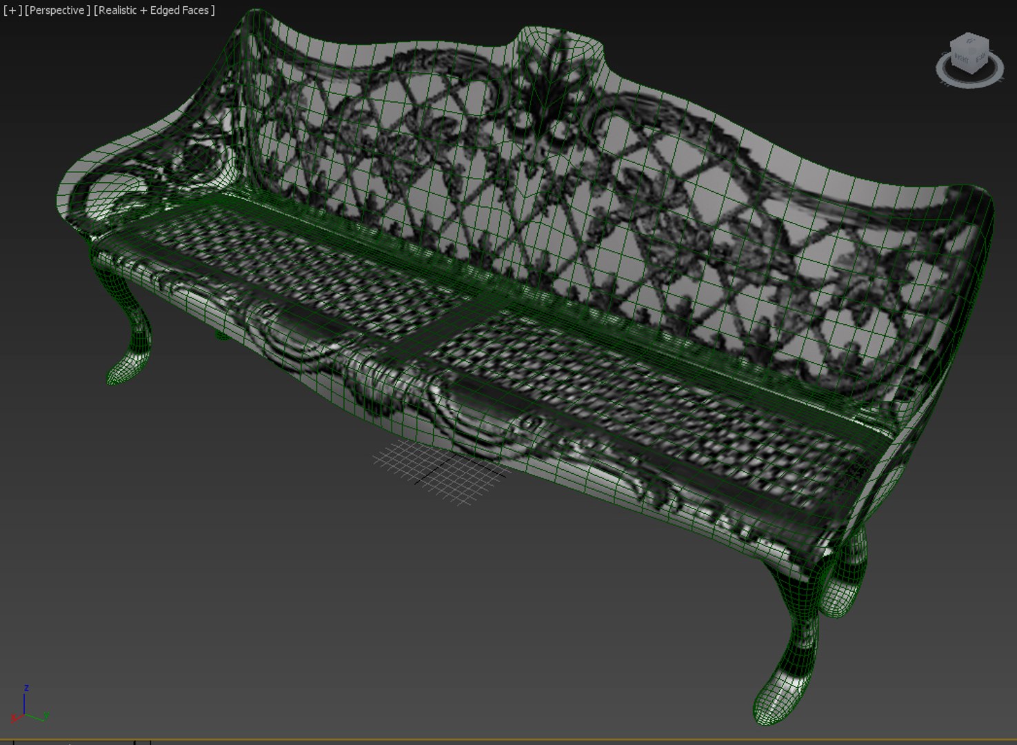 Forged Bench 3D Model - TurboSquid 1179387