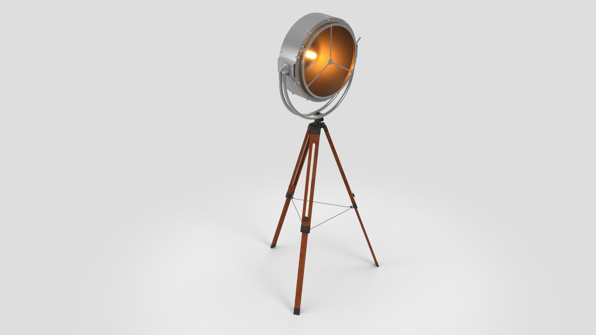 Vintage Spotlight 3D Model - TurboSquid 2024999