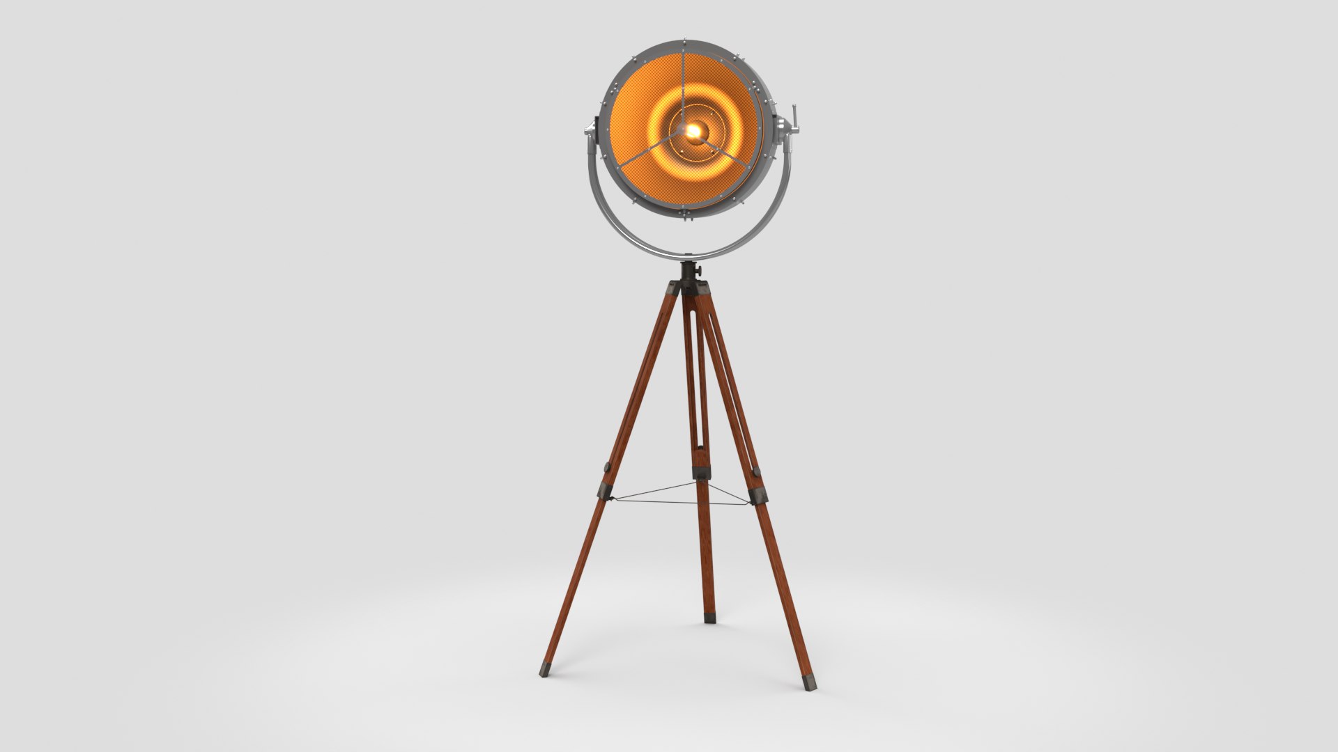 Vintage Spotlight 3D Model - TurboSquid 2024999