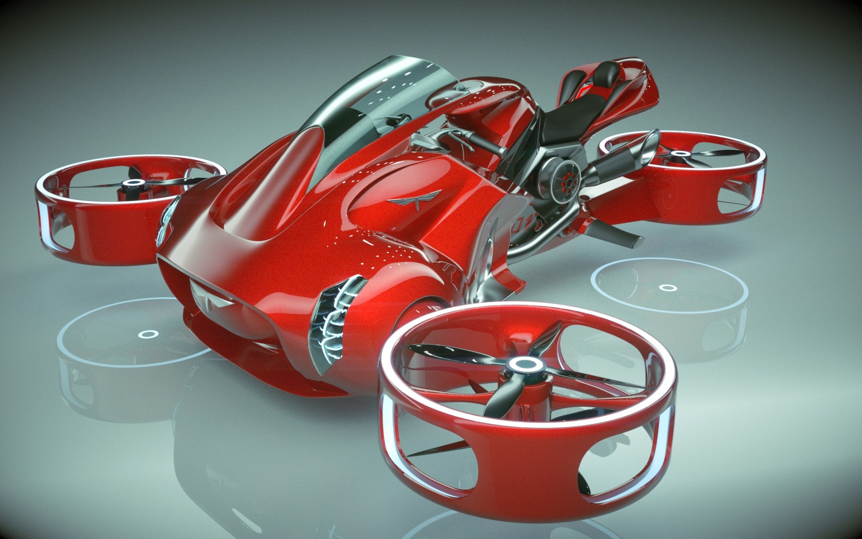 T Copter Bike 11 3D - TurboSquid 1982666