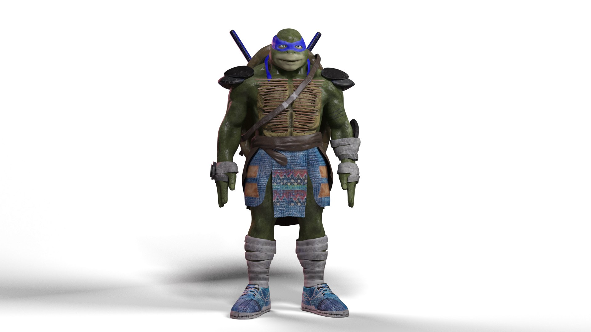 3D Ninja Turtle Leonardo - TurboSquid 1501369