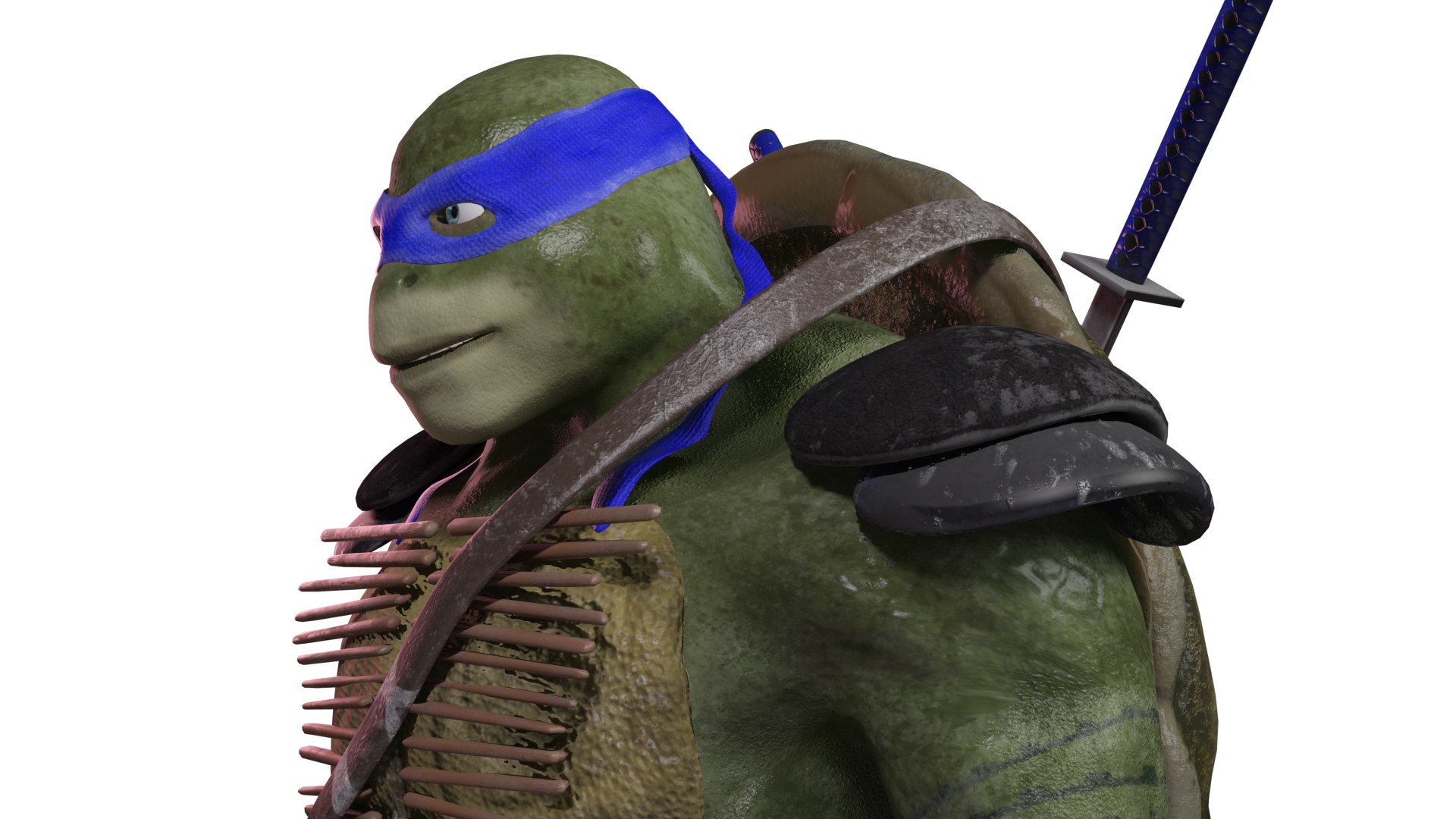 3D Ninja Turtle Leonardo - TurboSquid 1501369