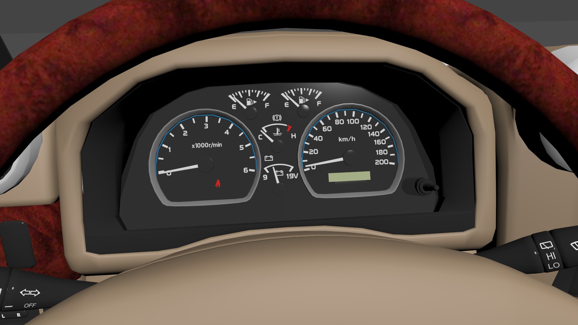 3D Toyota Land Cruiser Pickup J79 Shas 2010 To 2023 With V6 Engine ...