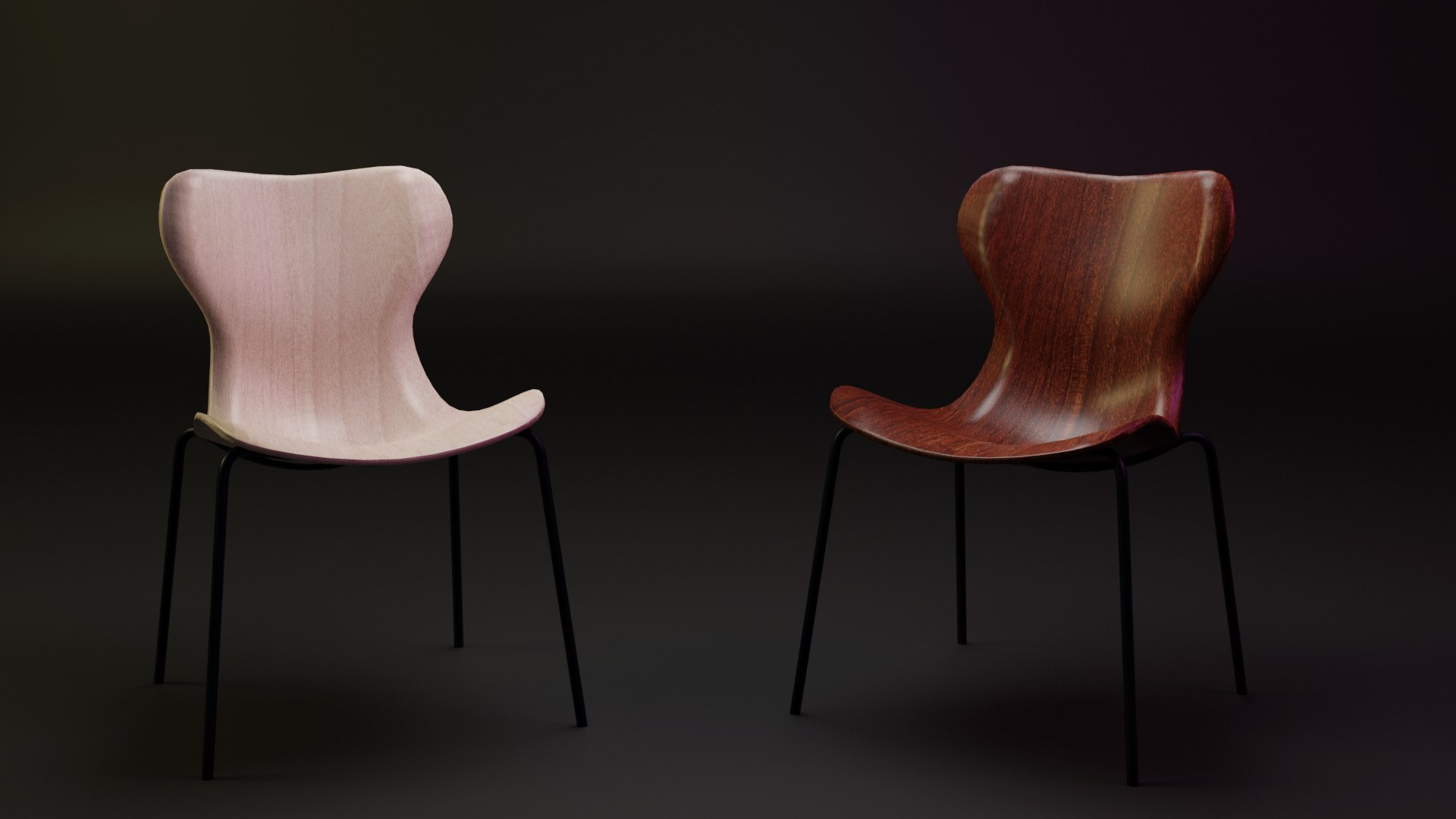 3D Modern Chair Model - TurboSquid 1430875
