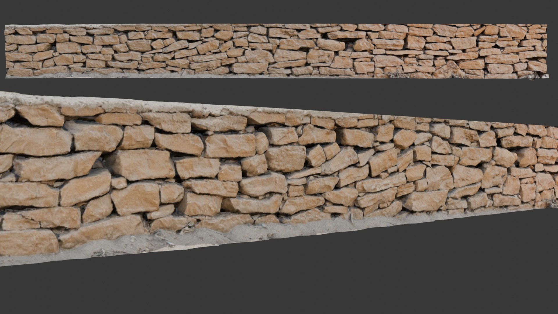 Stone Wall Scan 3D Model - TurboSquid 2394569