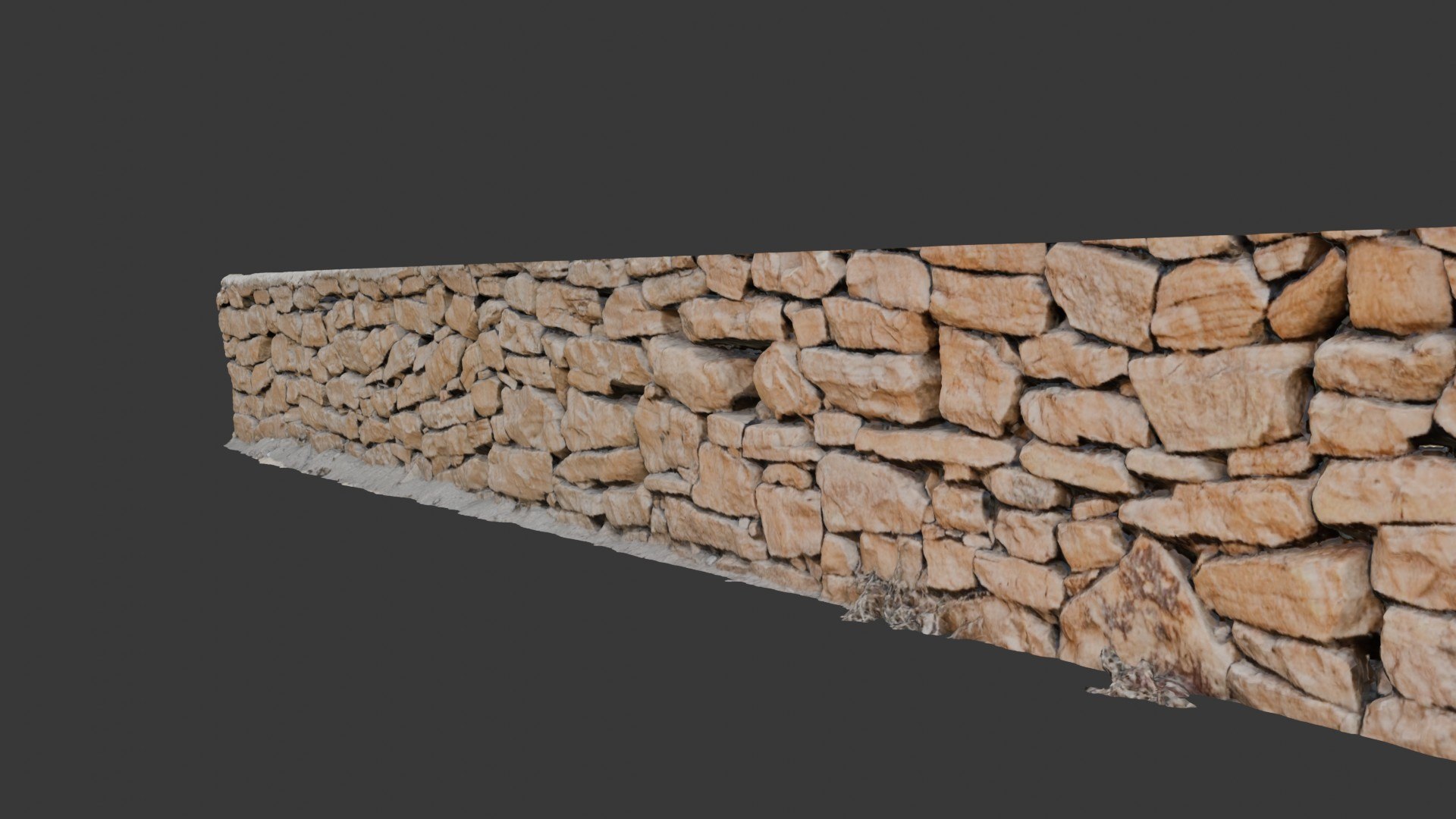 Stone Wall Scan 3D Model - TurboSquid 2394569