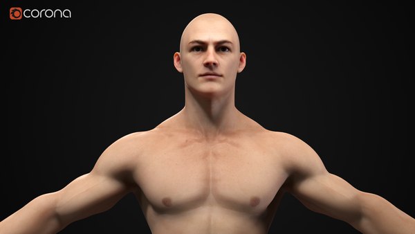 Muscle man 3D model - TurboSquid 1752713