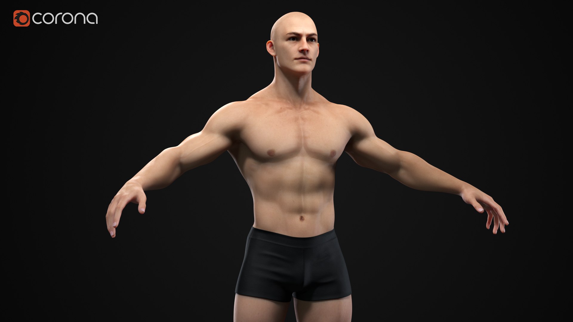 Muscle Man 3D Model - TurboSquid 1752713