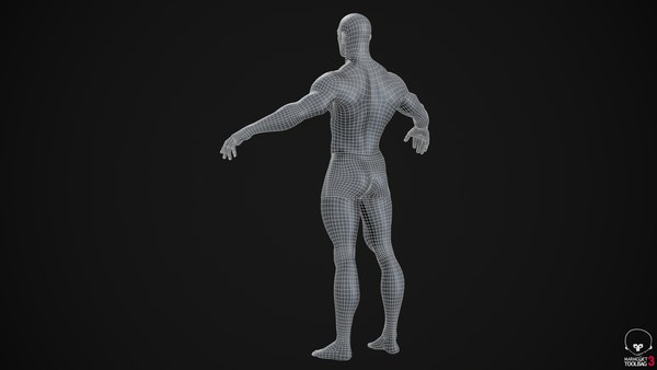 Muscle man 3D model - TurboSquid 1752713