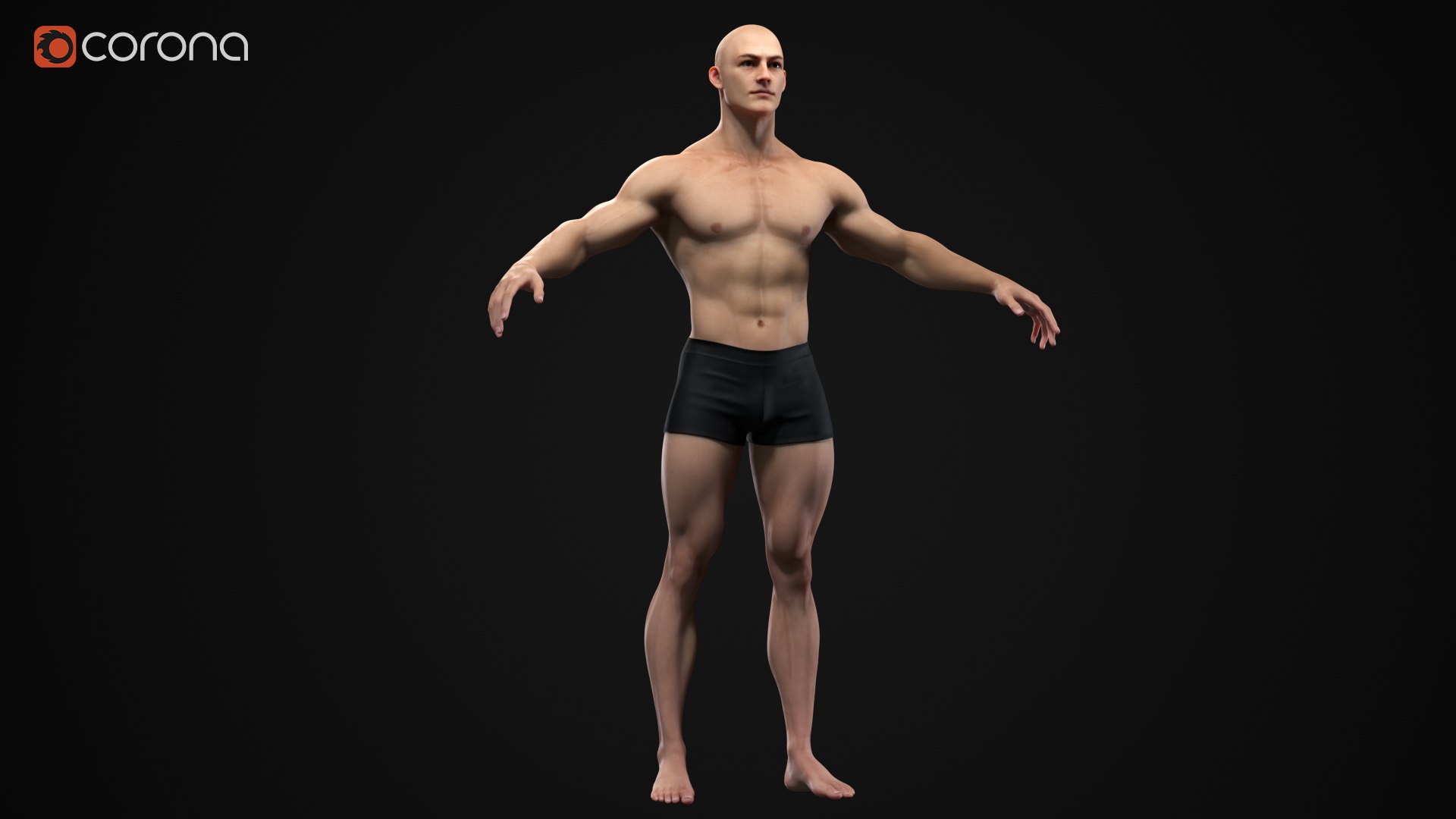 Muscle Man 3D Model - TurboSquid 1752713