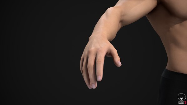 Muscle man 3D model - TurboSquid 1752713