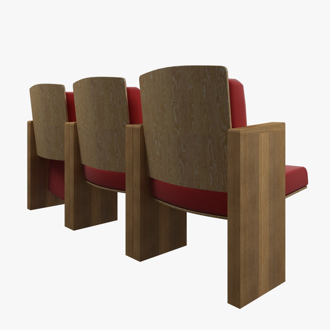 3d Model Theatre Seats