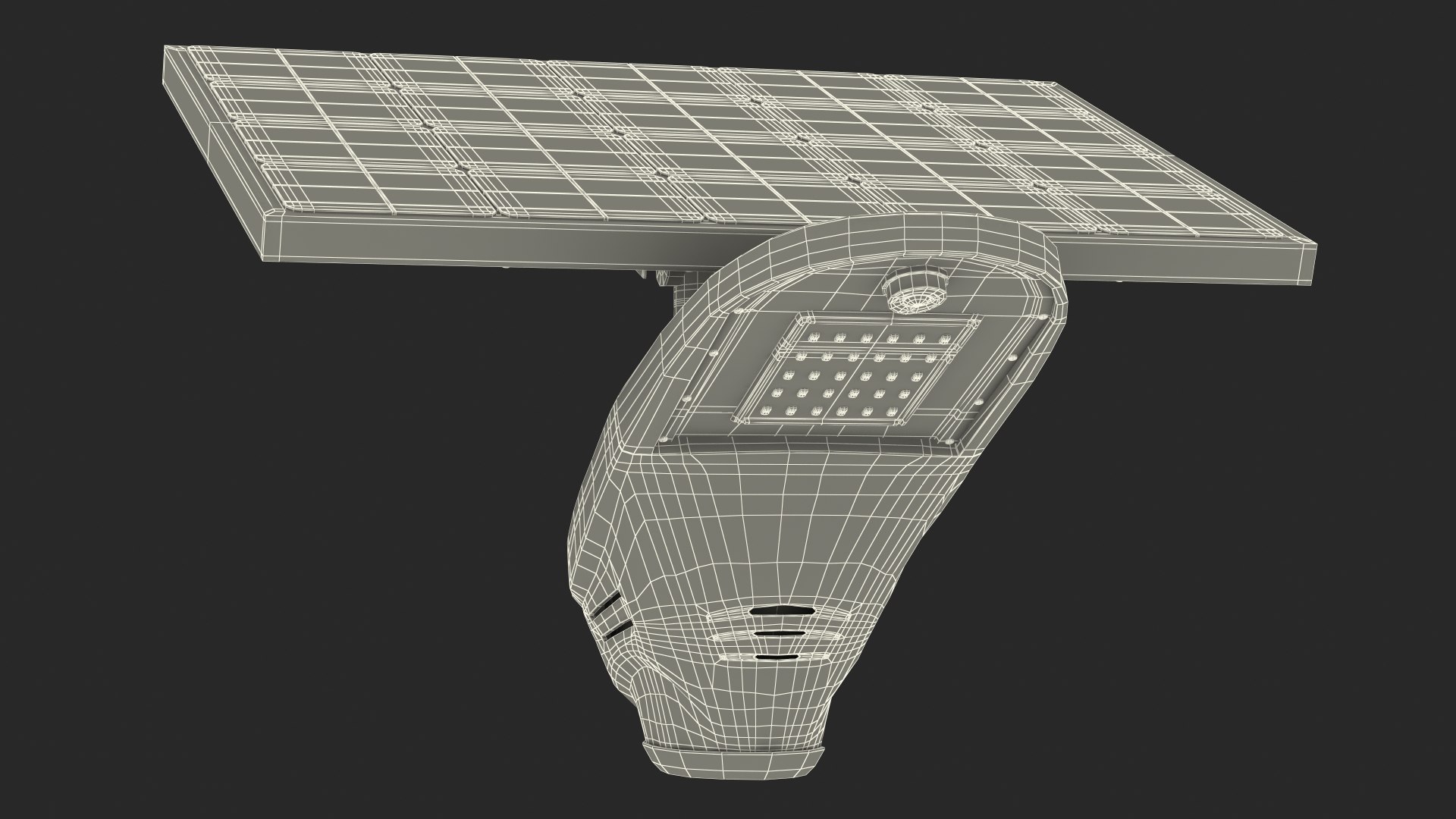 3D Solar Led Street Light - TurboSquid 1608826