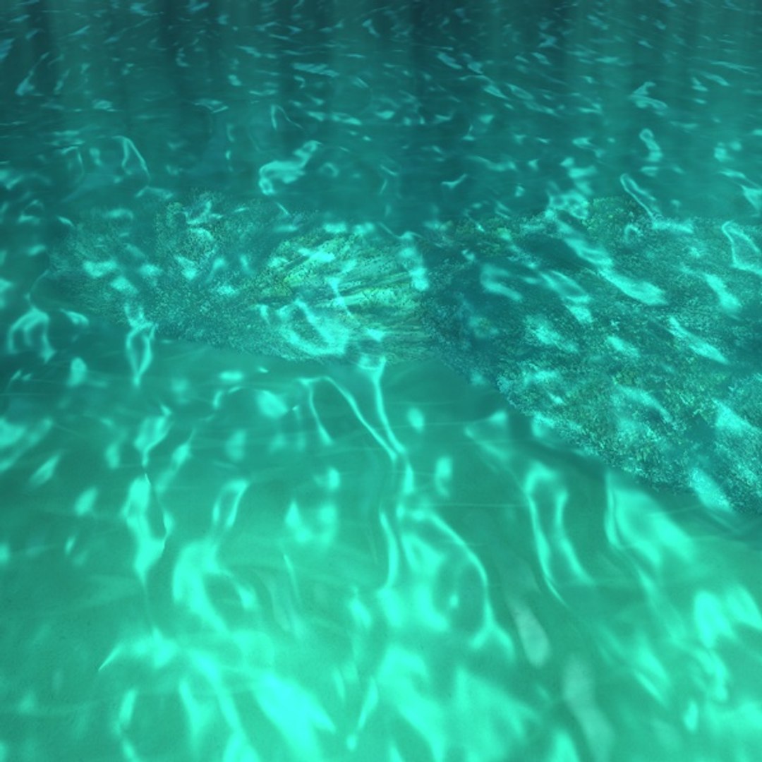C4d Underwater Scene Caustic
