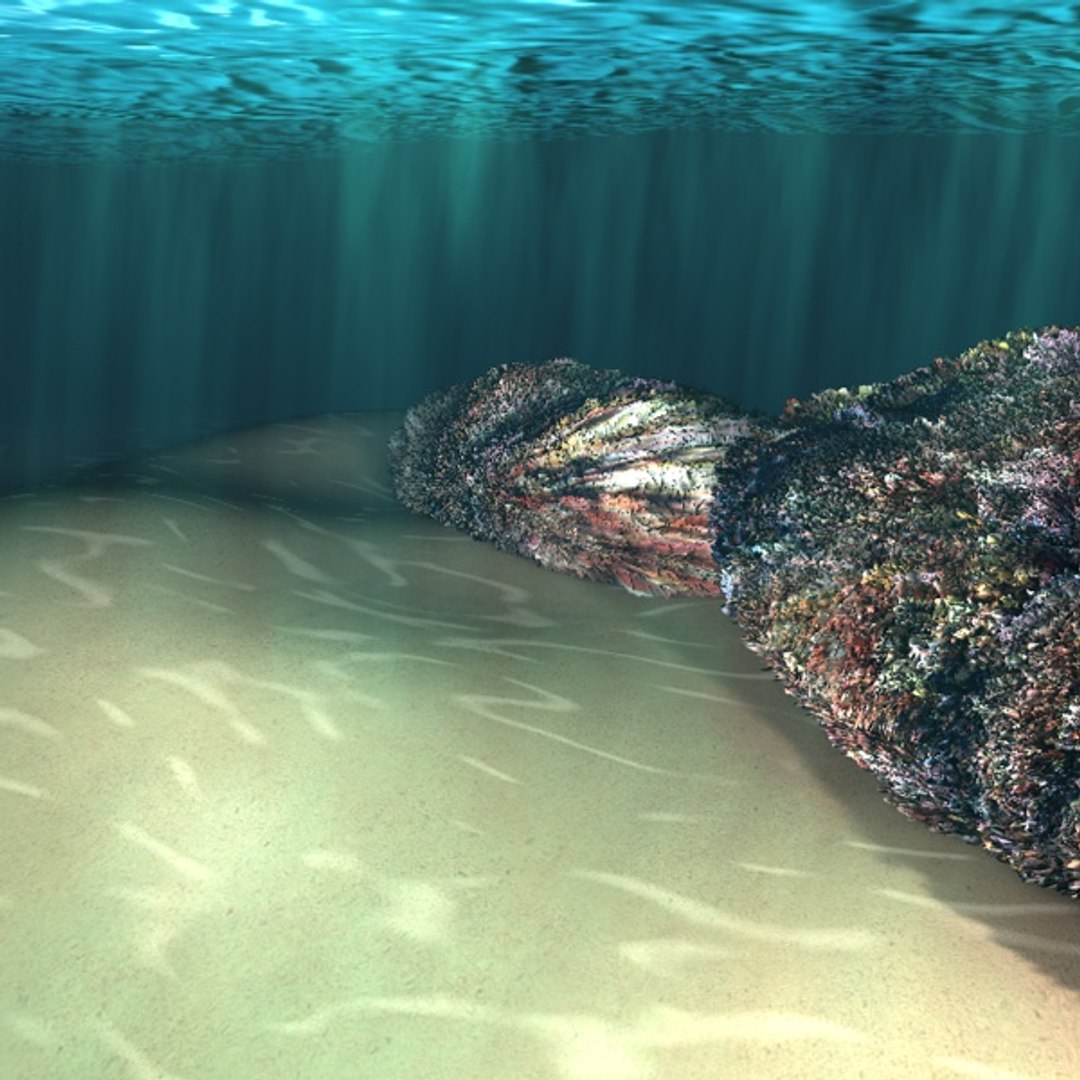 C4d Underwater Scene Caustic