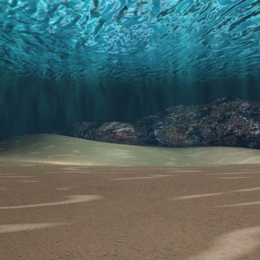 C4d Underwater Scene Caustic