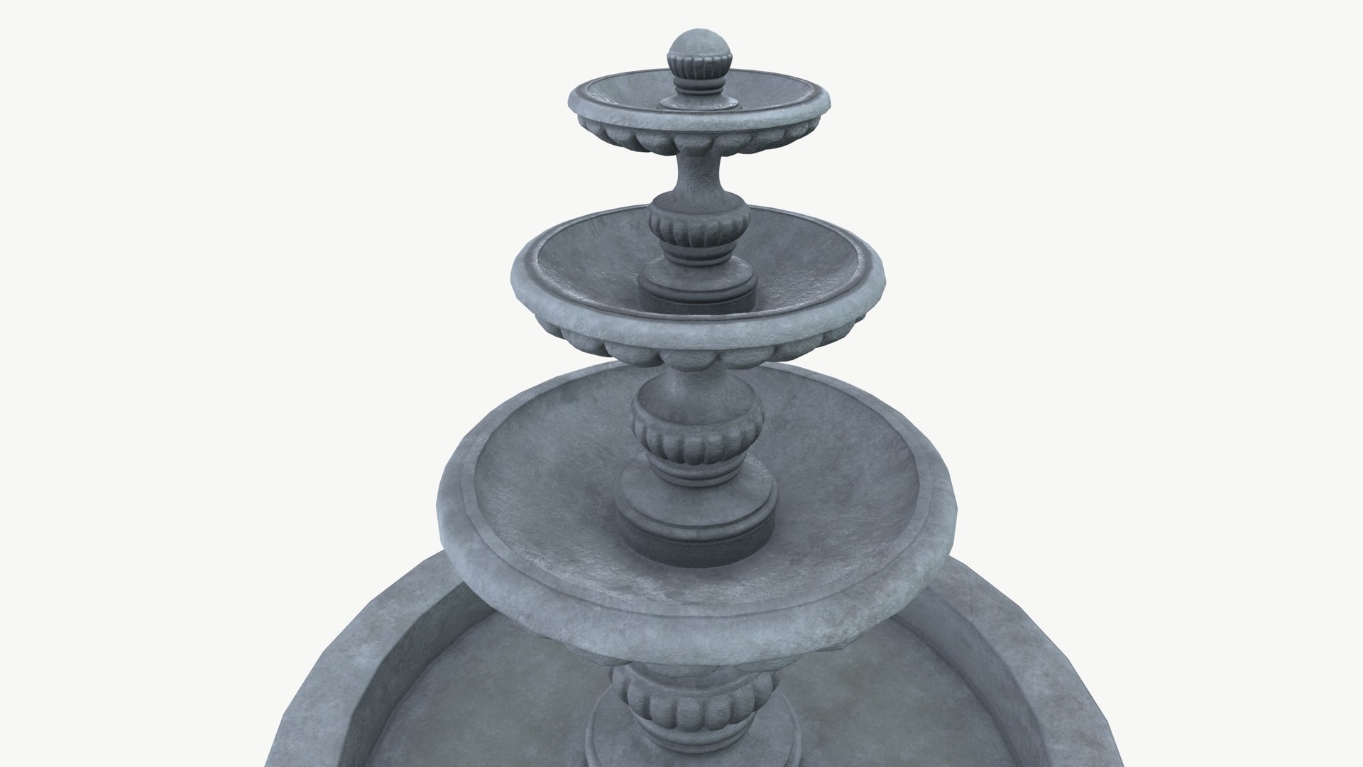 3D Fountain Model - TurboSquid 2339285