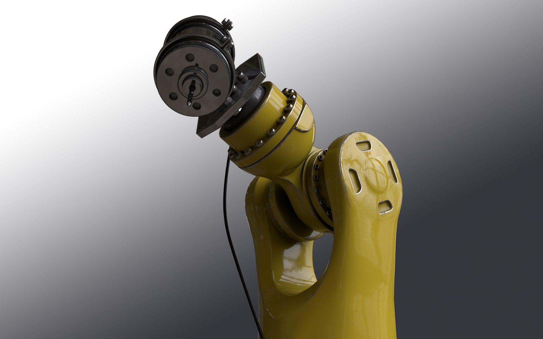 CNC Milling Robot Arm Machine 3D Model - TurboSquid 2320215