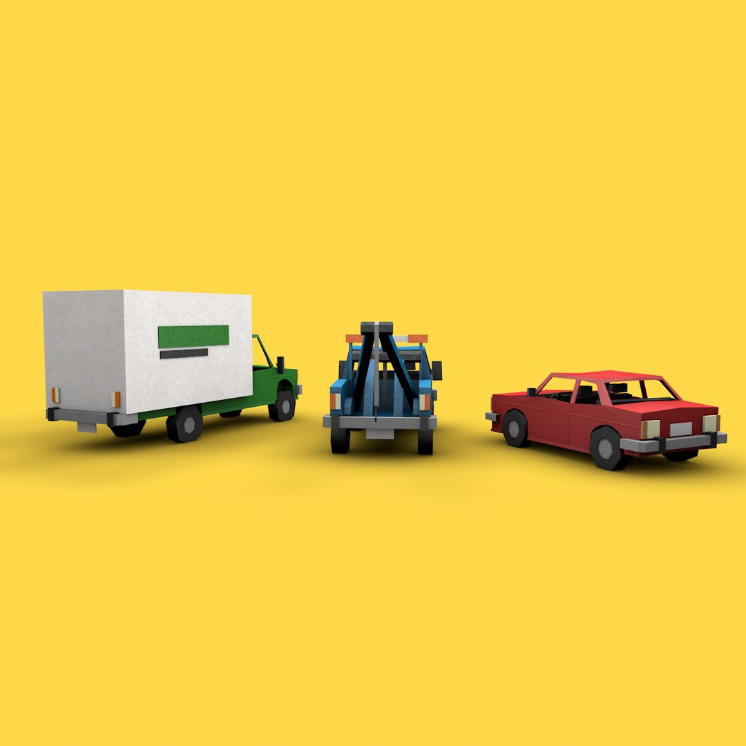 3D Papercraft Vehicles Model | 1146925 | TurboSquid