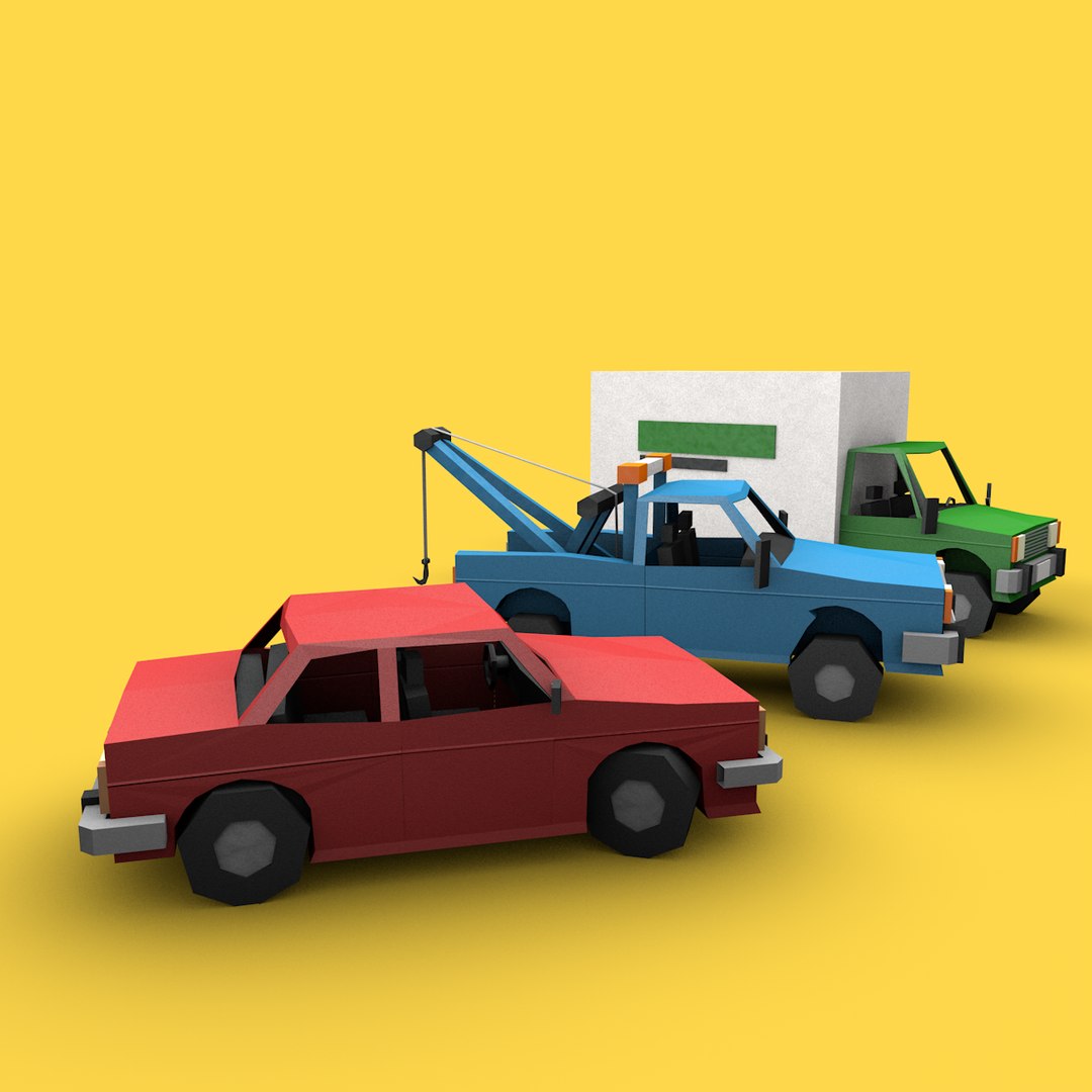 3D Papercraft Vehicles Model | 1146925 | TurboSquid