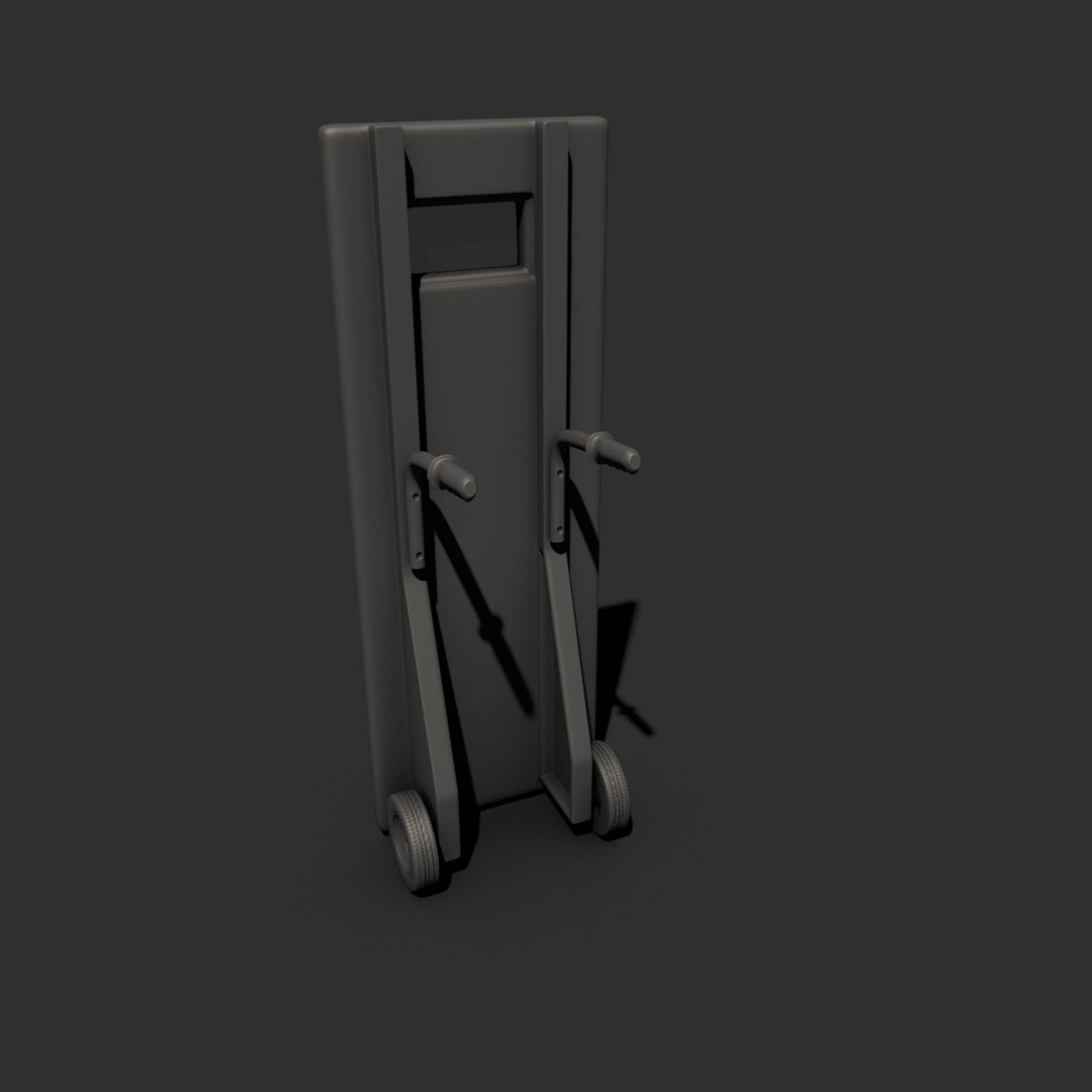 3d French Shield Model