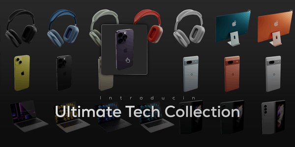 modelo 3d Ultimate Tech Flagships Introducing the Complete Assets ...
