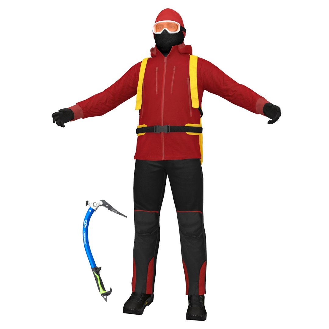 3D Rock Climber - TurboSquid 1404264